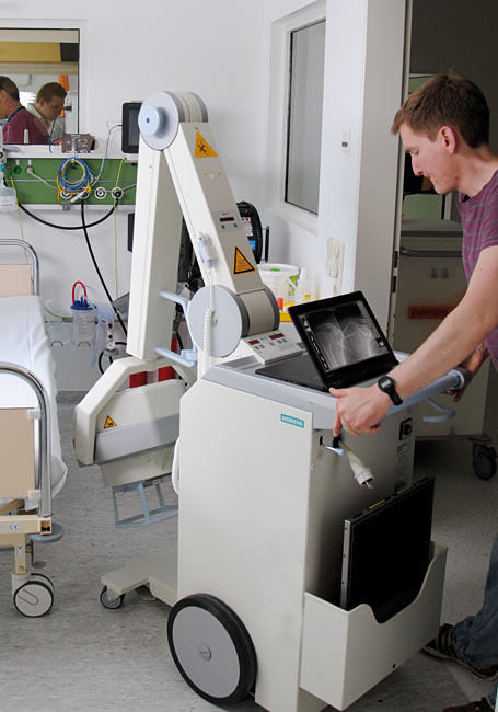 Digitales Röntgen | Einfache Aufrüstung mobiler Röntgengeräte